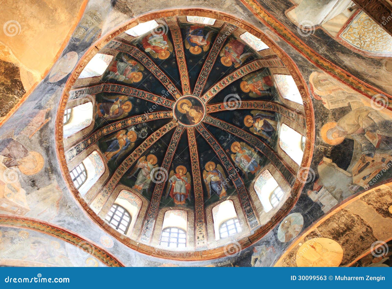Ancient Mosaics editorial stock photo. Image of church - 30099563