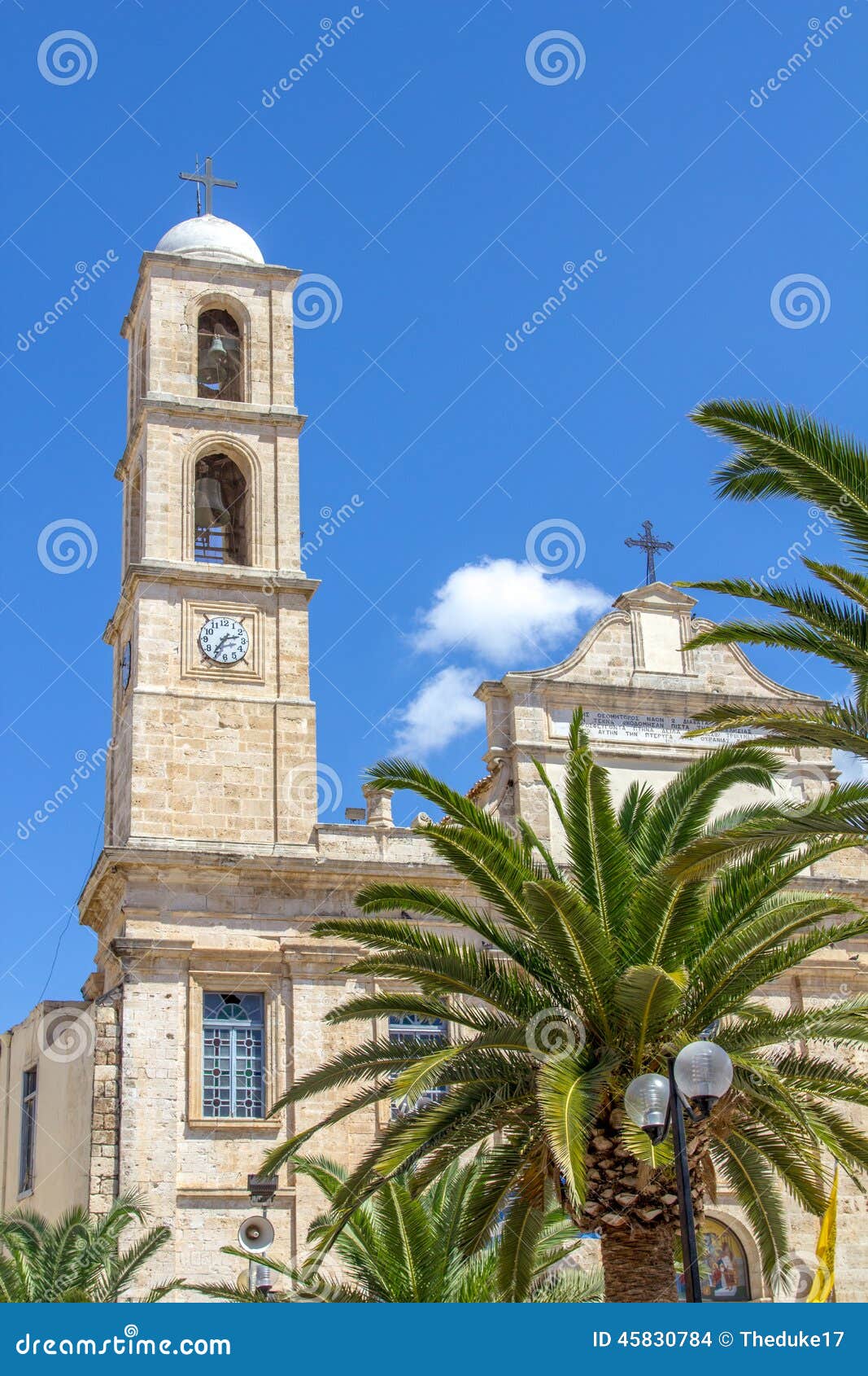 Church in chania stock photo. Image of greek, europe - 45830784