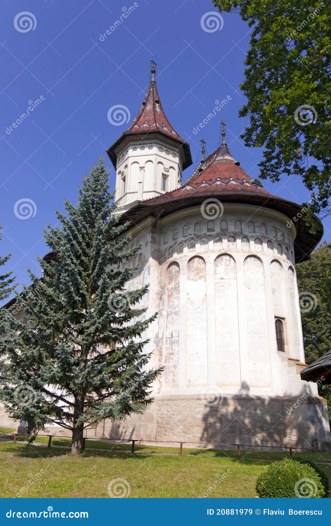 Church of Christian Monastery Stock Image - Image of romania, culture ...