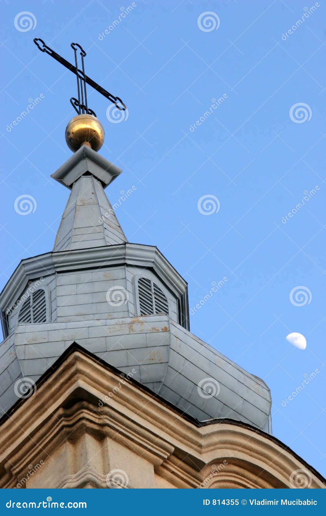 Church on Church Spire stock image. Image of religion, antique - 814355