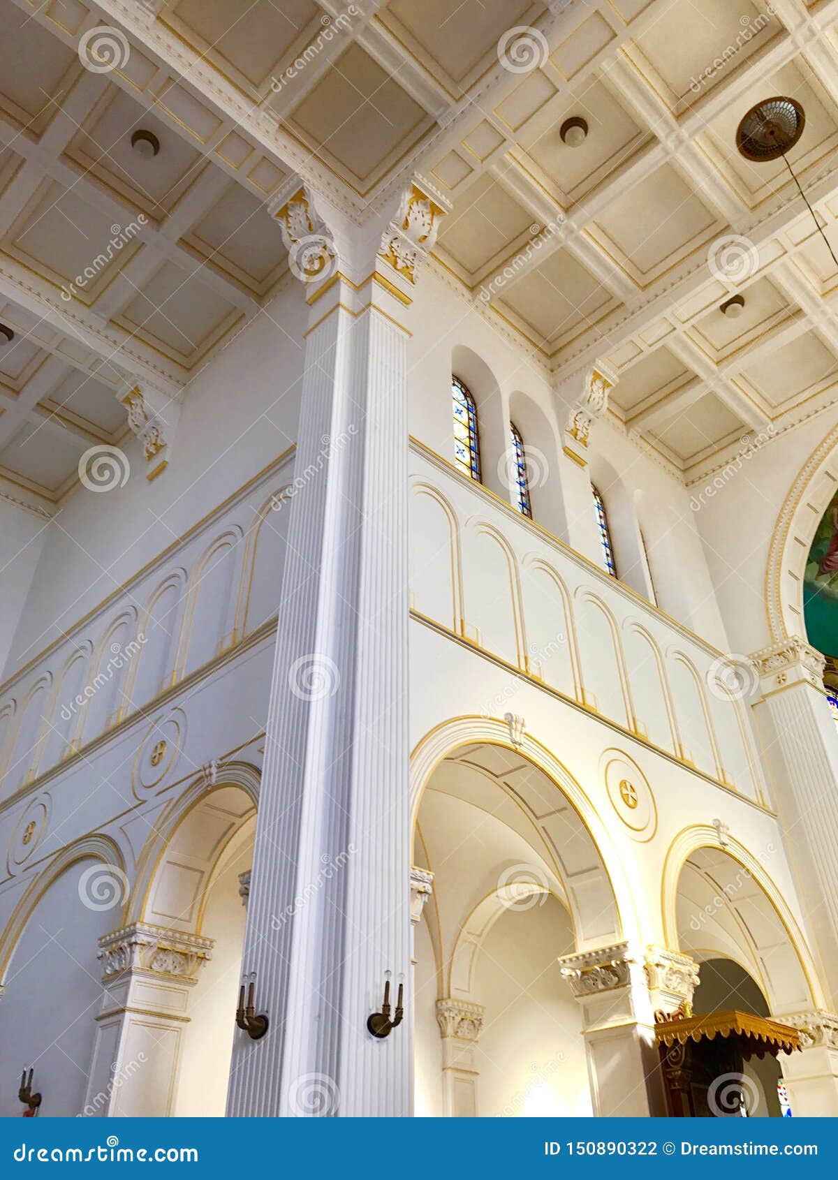 Church stock photo. Image of building, classic, architecture - 150890322