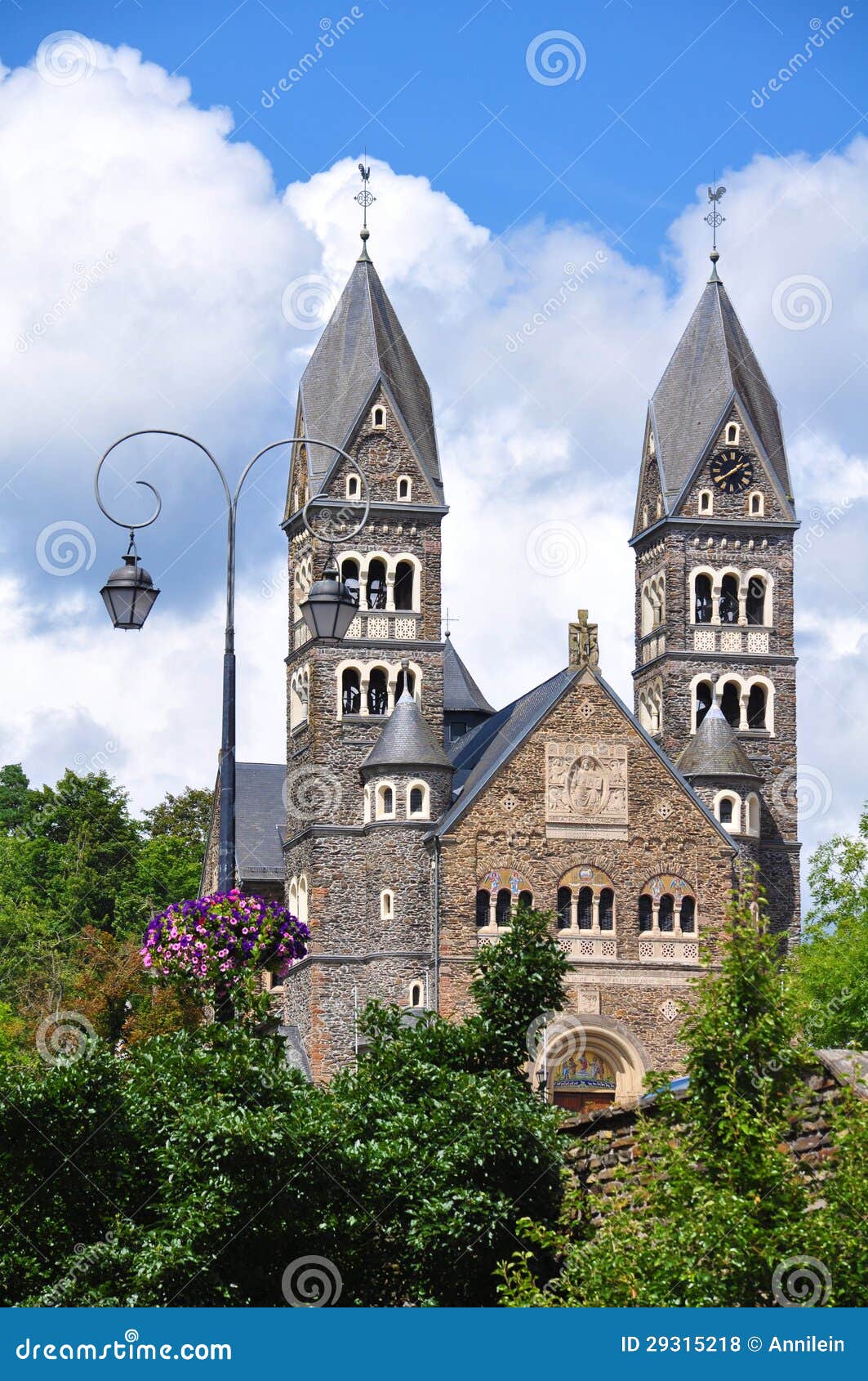 Church of Clervaux stock photo. Image of basilica, built - 29315218