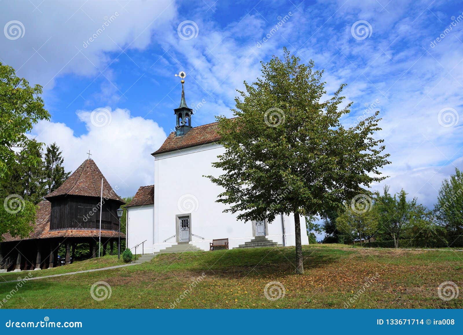 Church in Constance Town in Germany Stock Photo - Image of chapel ...