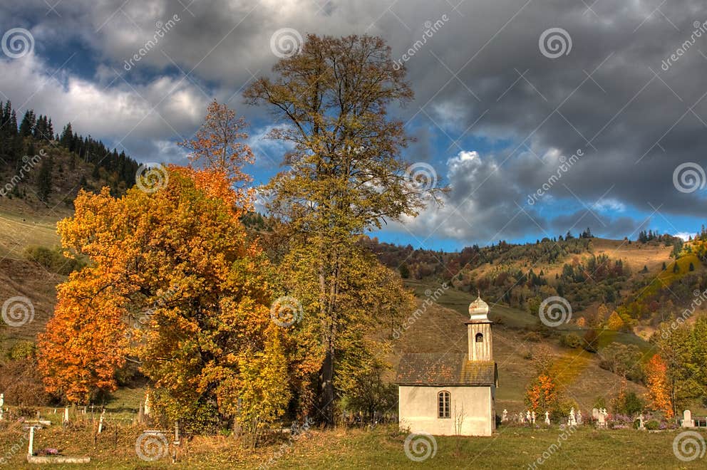 Church in Corbu stock photo. Image of church, landmark - 6742892