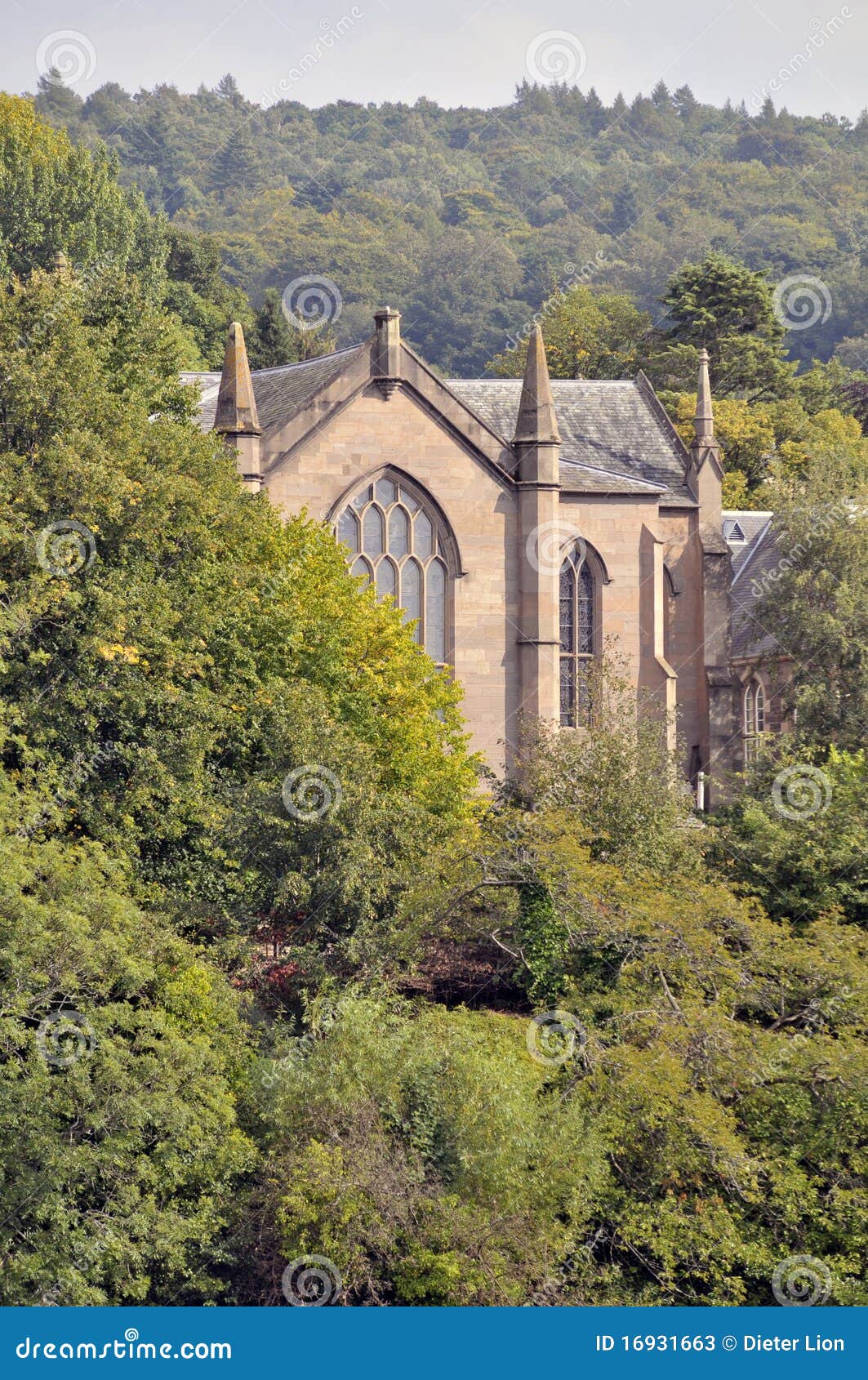Church in countryside stock image. Image of woodland - 16931663