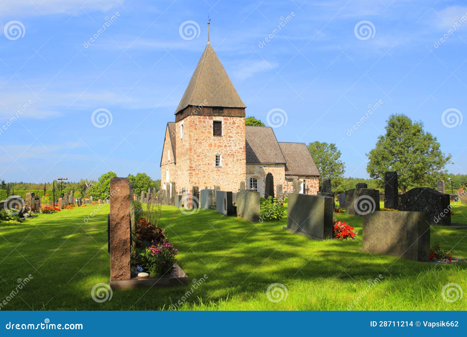 Church in countryside stock photo. Image of sunshine - 28711214