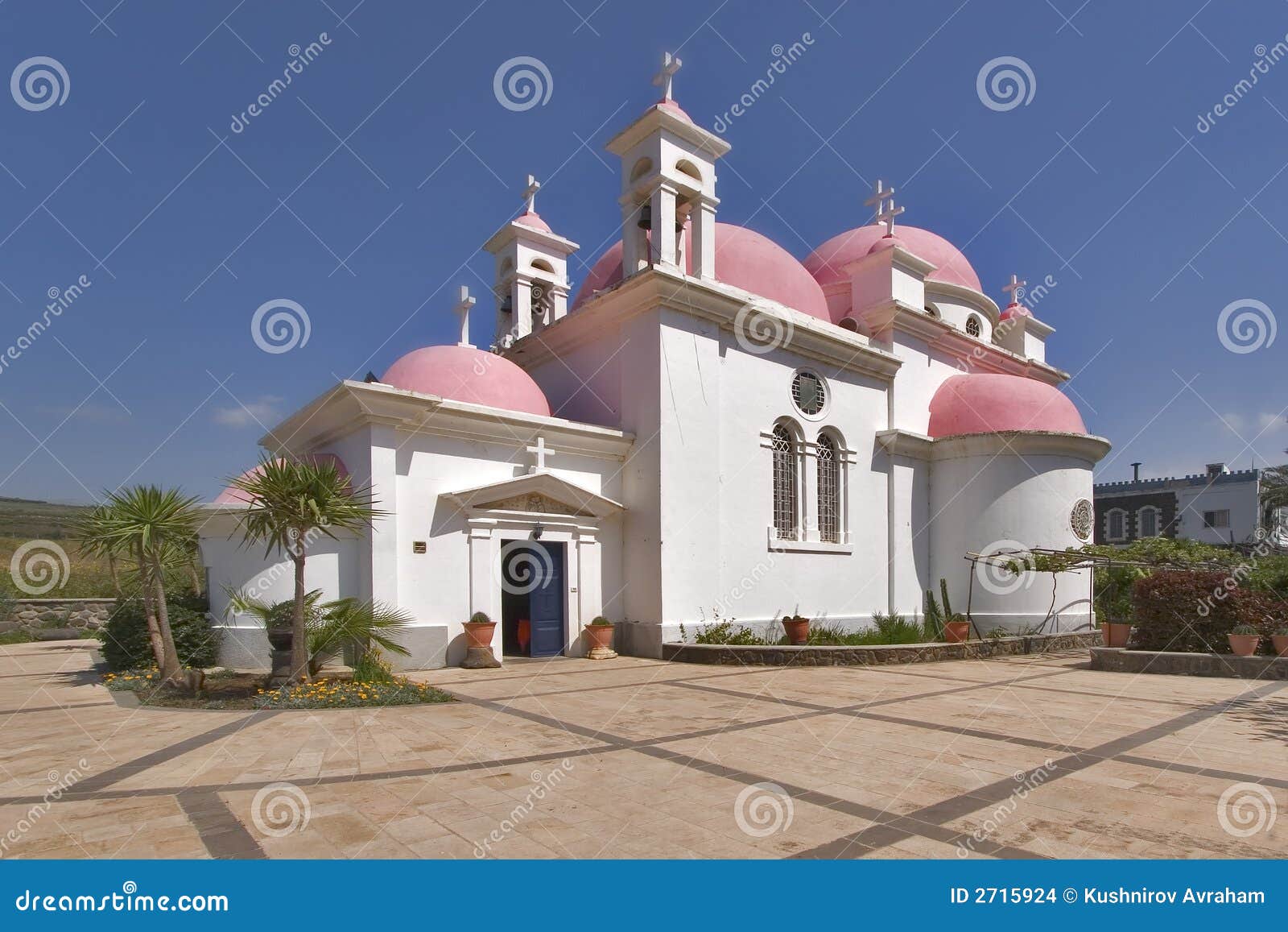 Church court yard. stock photo. Image of spirituality - 2715924