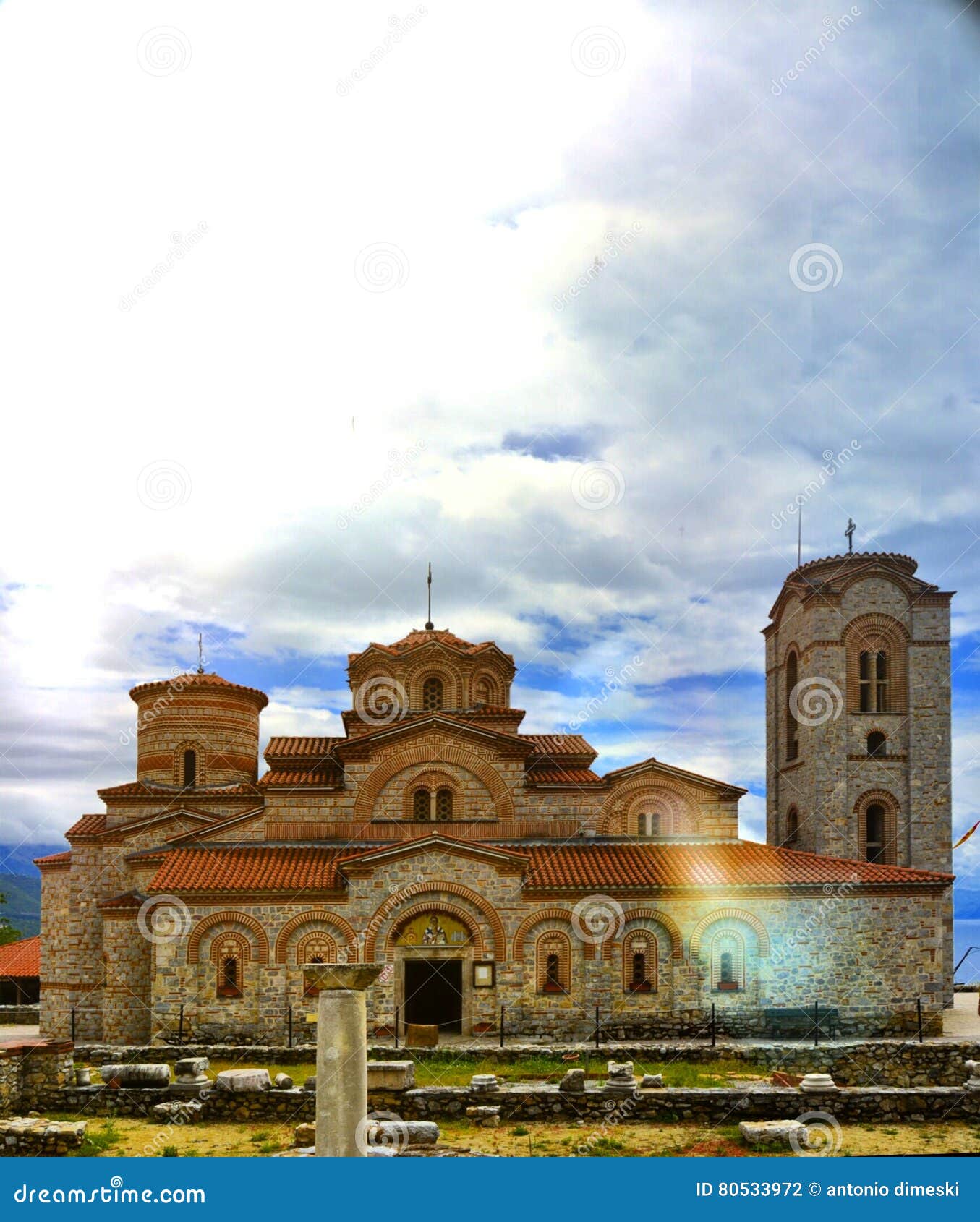Church stock photo. Image of cristianity, macedonia, ortodox - 80533972