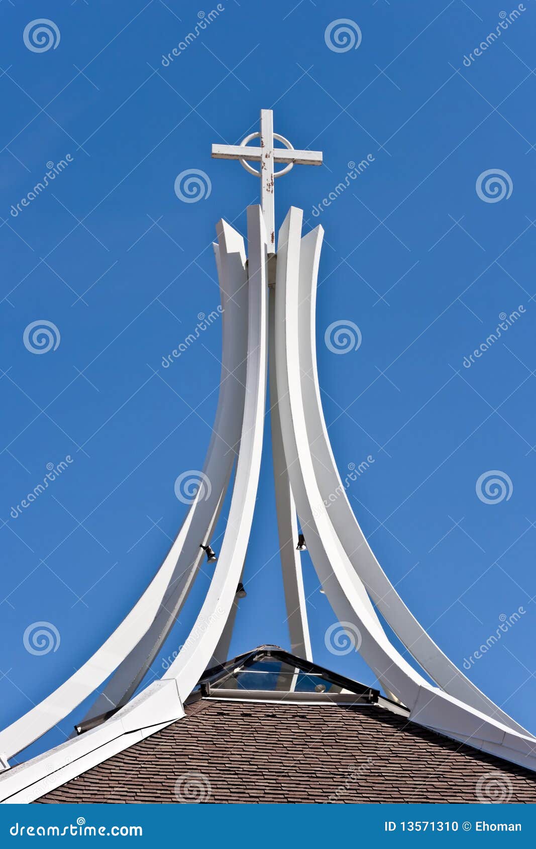 Church Cross stock photo. Image of cross, christian, jesus - 13571310