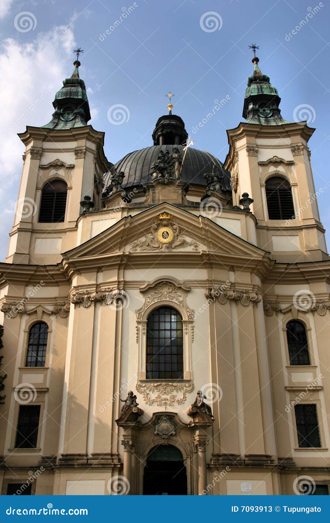 Church in Czech Republic stock image. Image of travel - 7093913