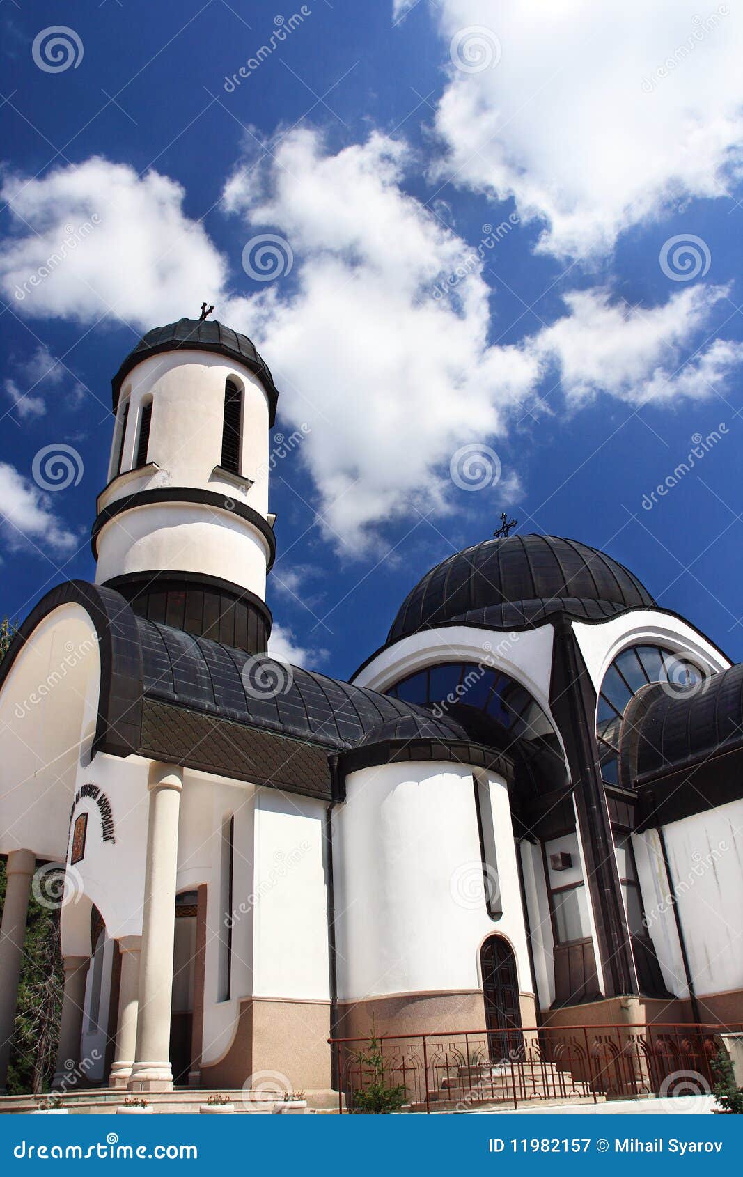 Church Dome and Cross stock image. Image of christianity - 11982157