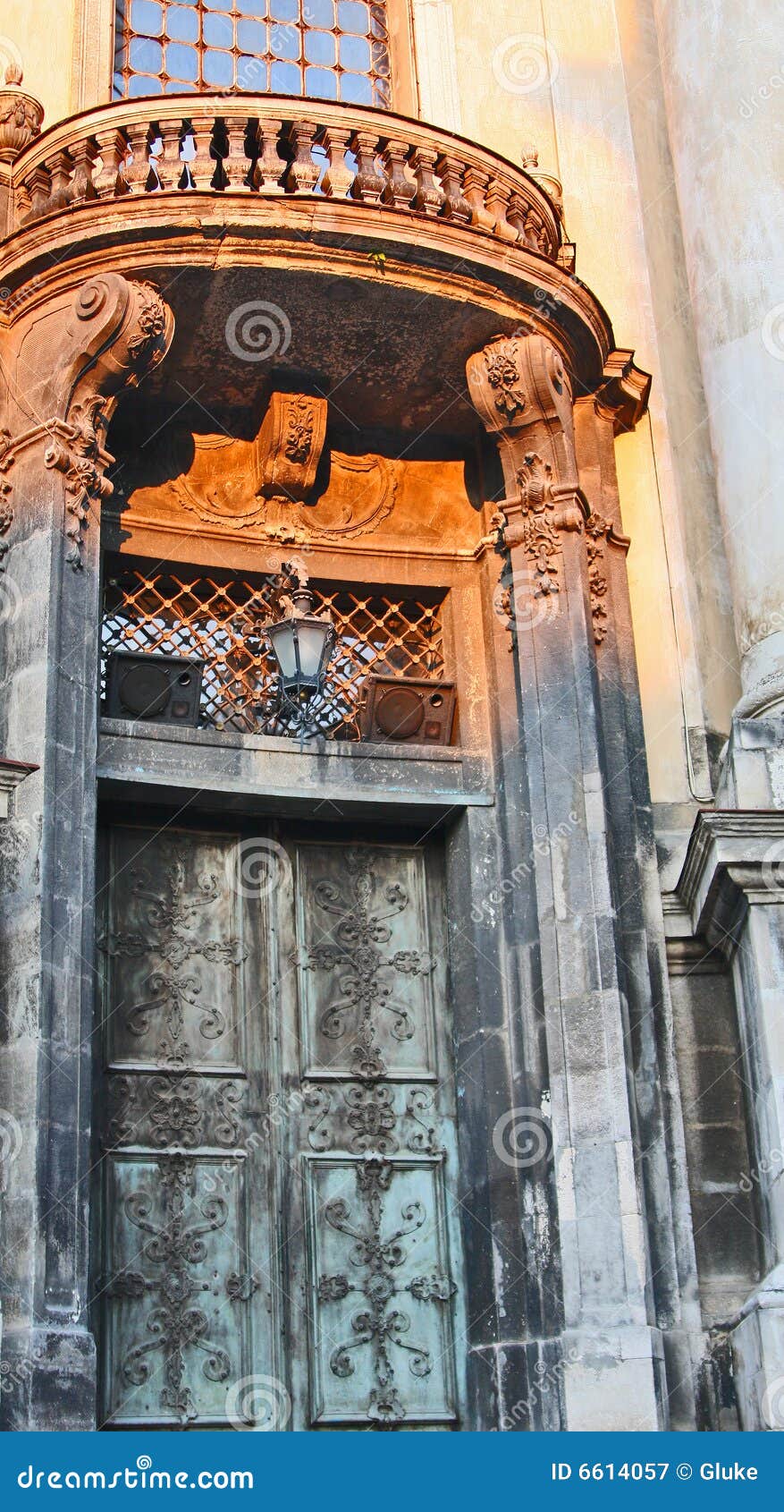 Church doorway stock image. Image of door, level, design - 6614057