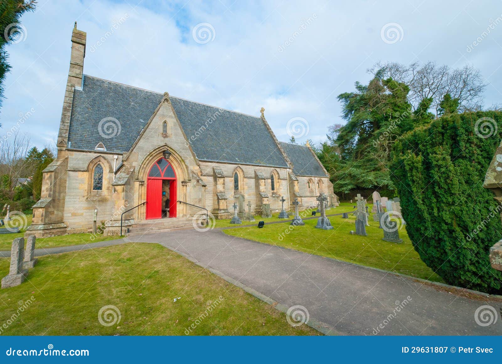 Church at Dunblane stock image. Image of ancient, kingdom - 29631807