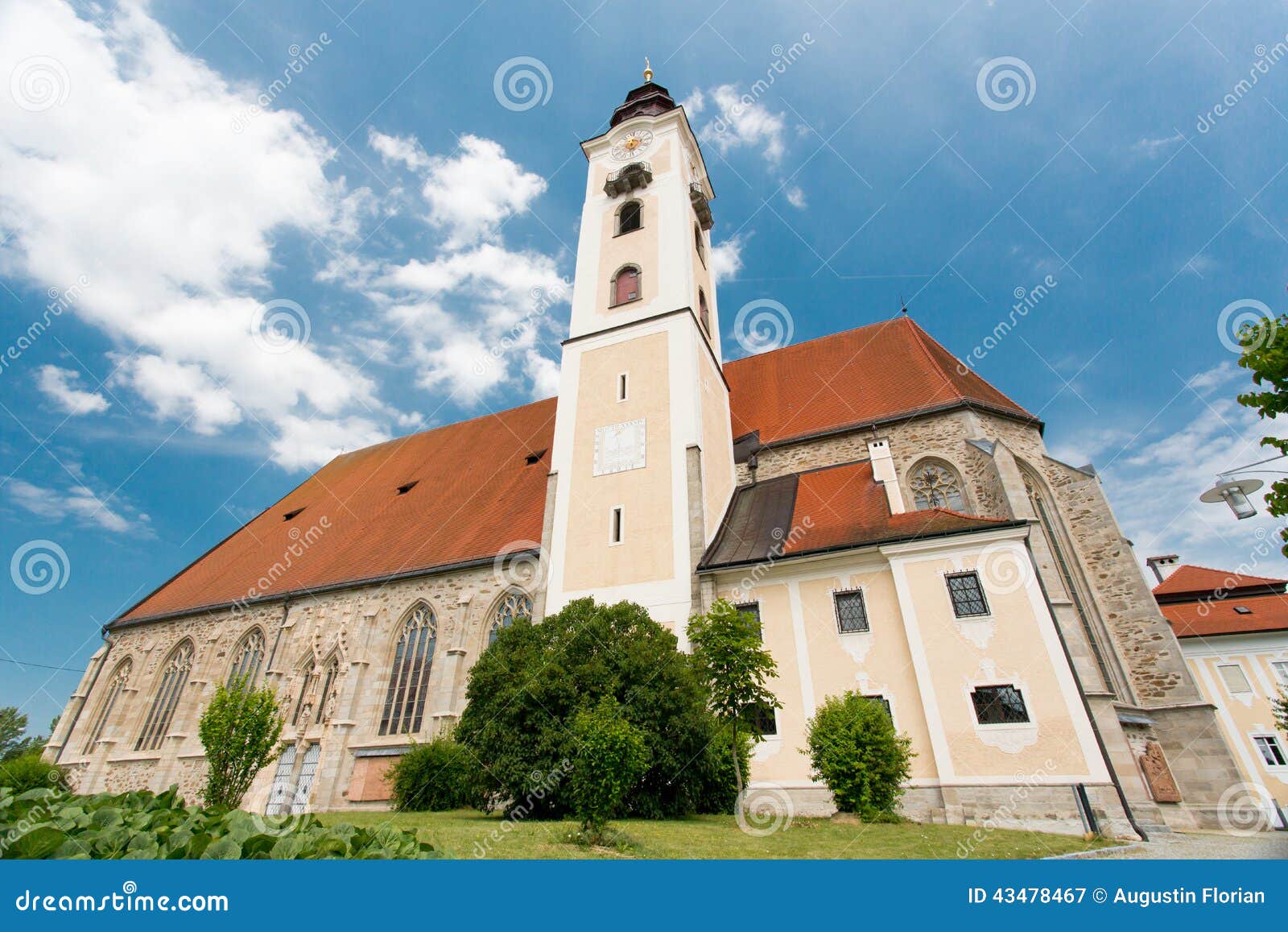 Church in Eferding, Austria Stock Image - Image of culture, sight: 43478467