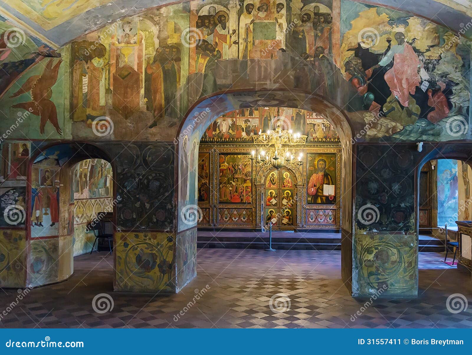 Church Of Elijah Prophet At Ivanova Grief In Bend Of Kamenka River ...