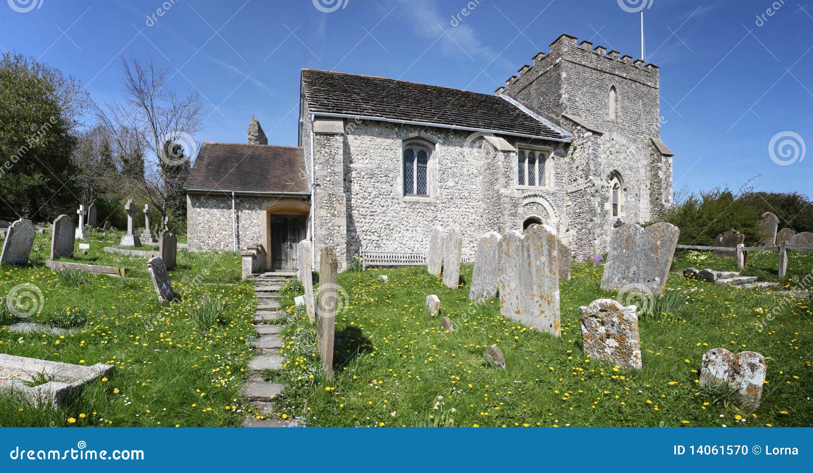 Church England Medieval Parish Bramber Stock Photo - Image of ...
