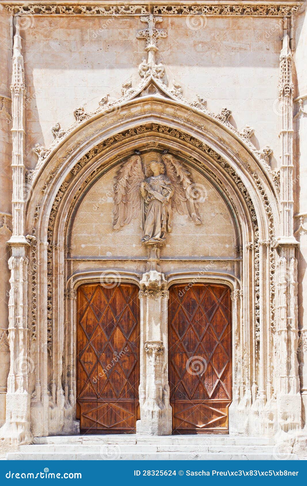 Church entrance stock photo. Image of ancient, building - 28325624
