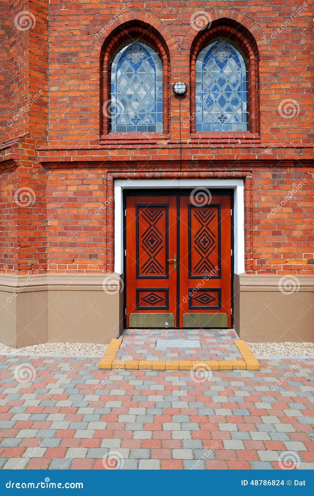 Church Entrance Door stock photo. Image of forms, decor - 48786824