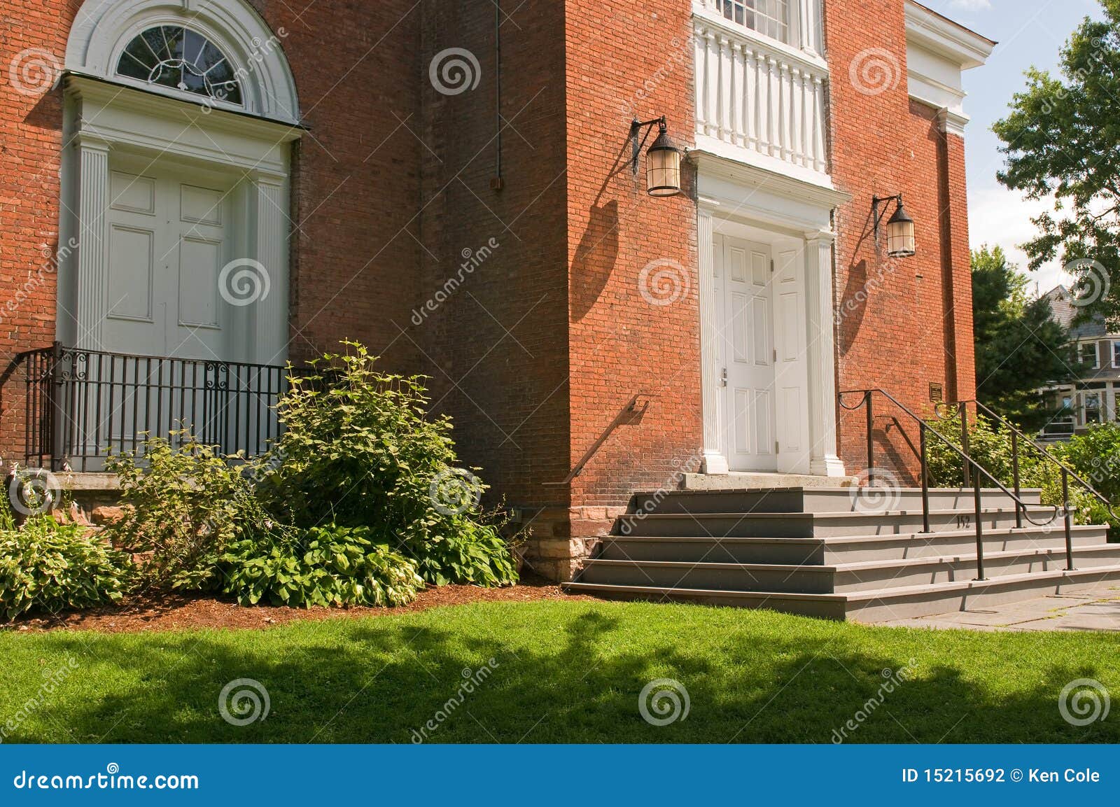 Church entrance and steps stock photo. Image of step - 15215692