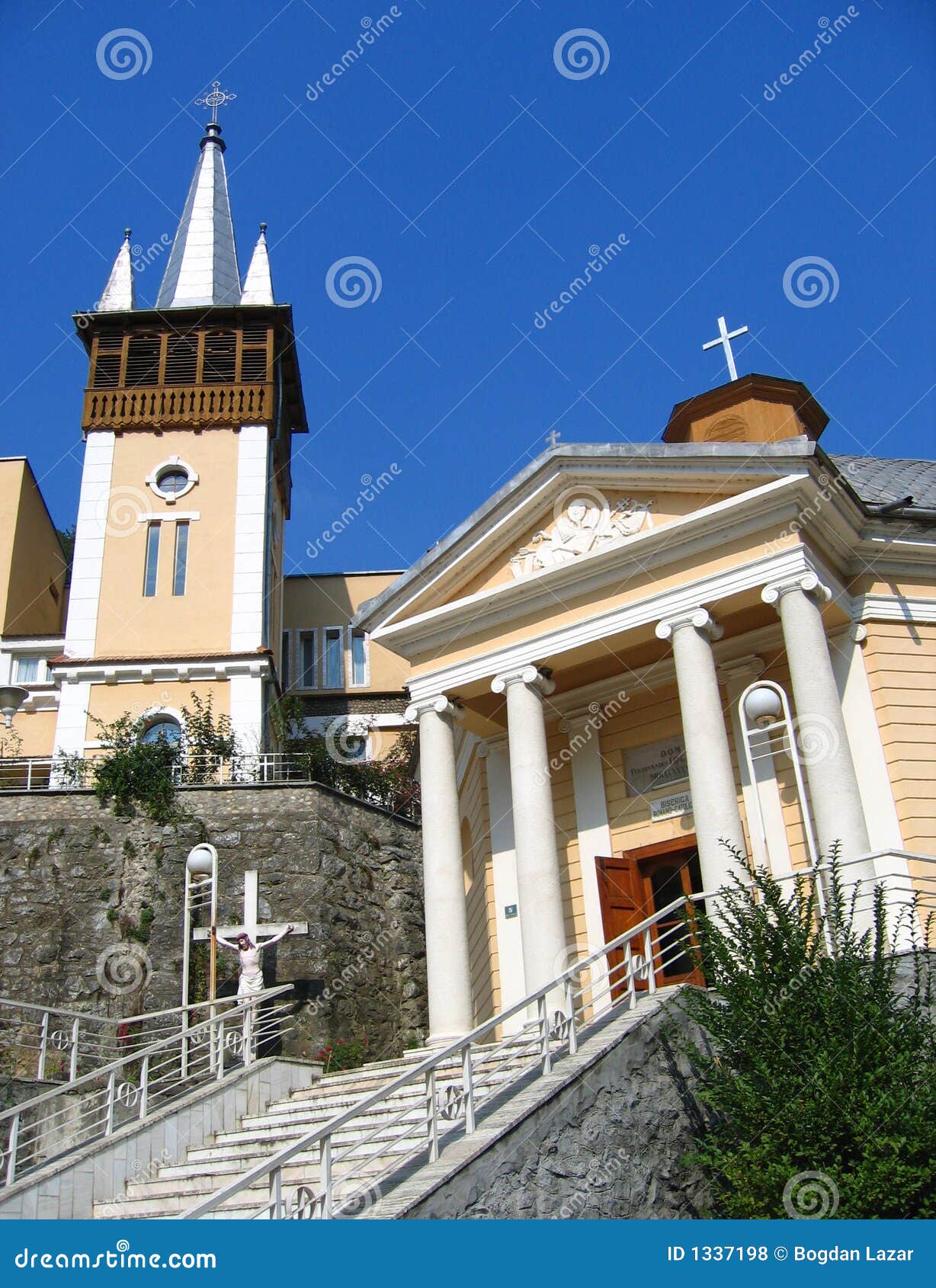 Church exterior stock photo. Image of background, facade - 1337198