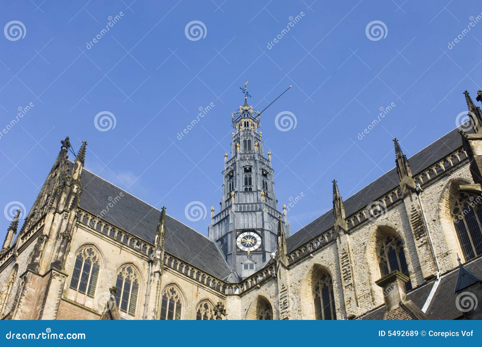 Church facade stock image. Image of religion, clear, wind - 5492689