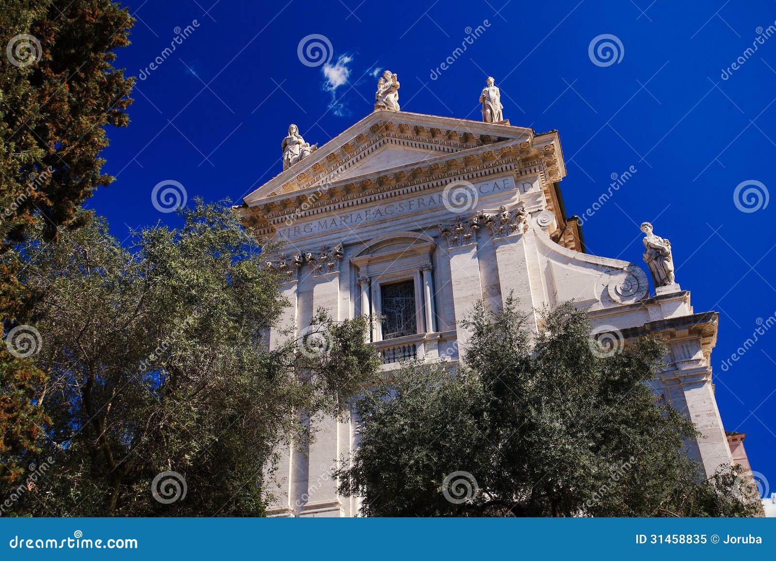 Church stock image. Image of olive, building, facade - 31458835