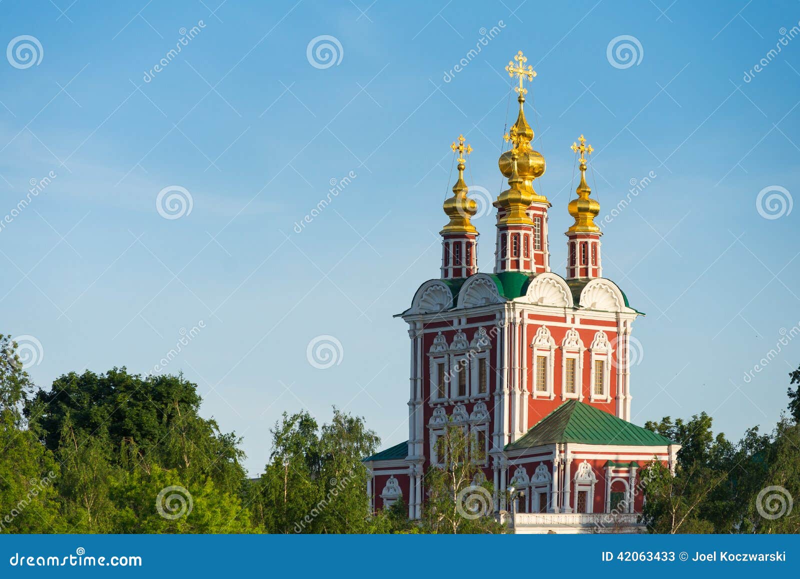 Church in Forest in Sunshine with Room for Copy Stock Image - Image of ...