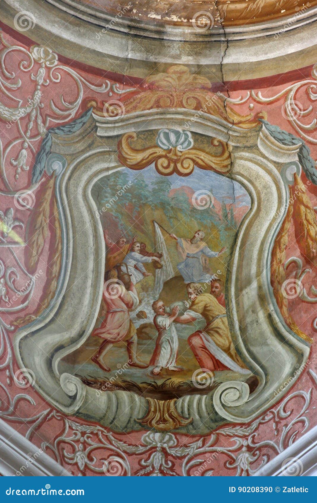 Church fresco stock photo. Image of christ, faith, spiritual - 90208390