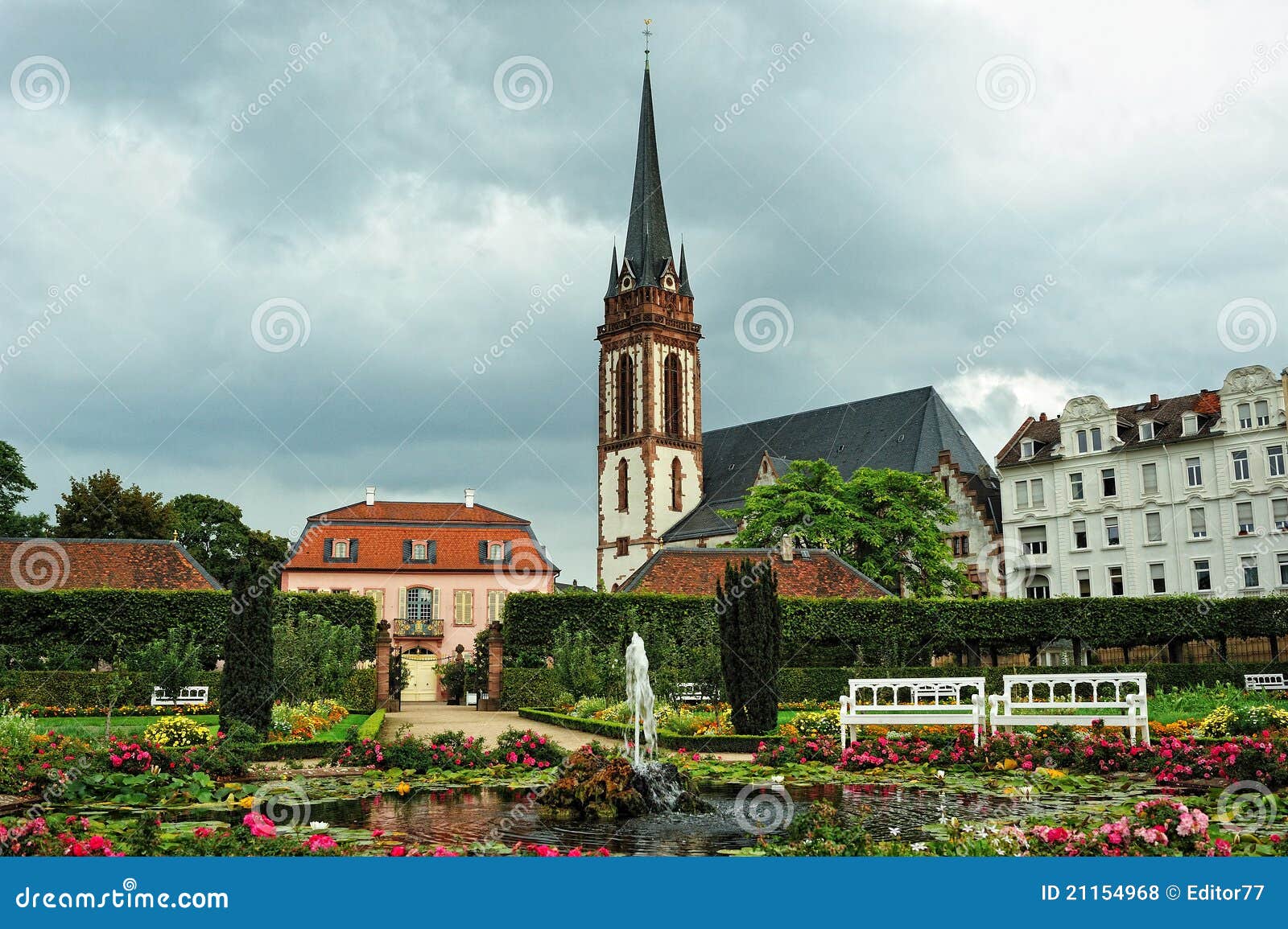 Catholic Church from Germany Stock Photo - Image of historic, religion ...