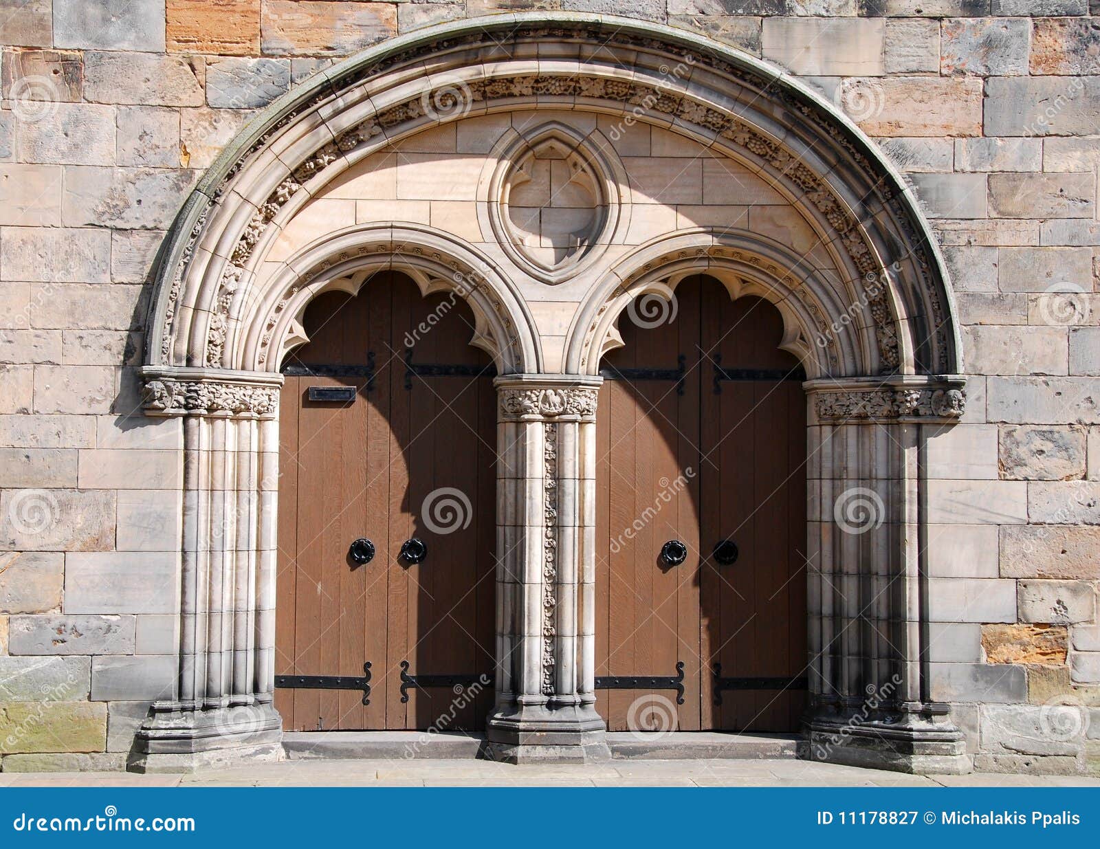 Church Gate stock image. Image of portico, scotland, historic - 11178827