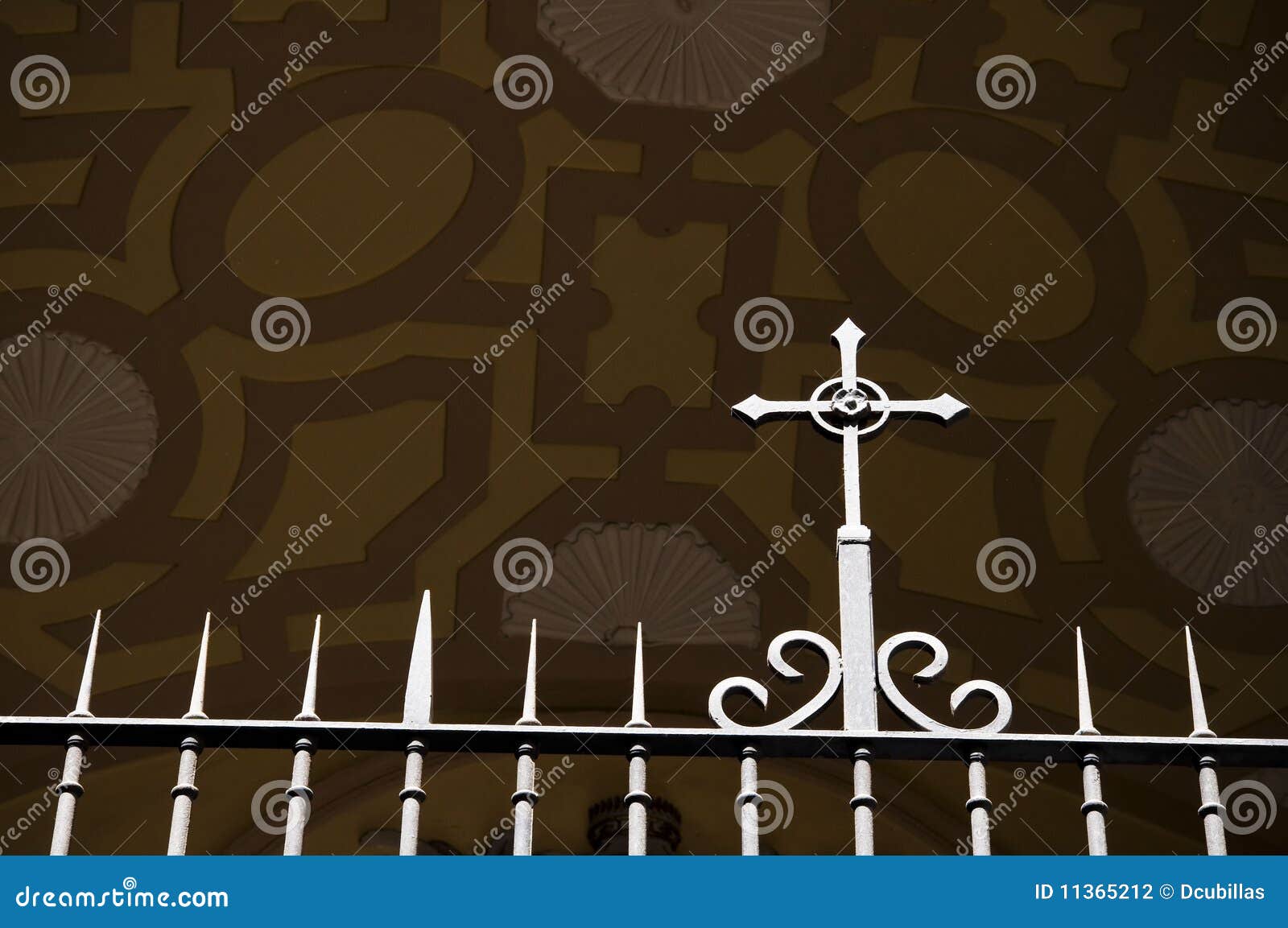 Church Gate stock illustration. Illustration of closeup - 11365212