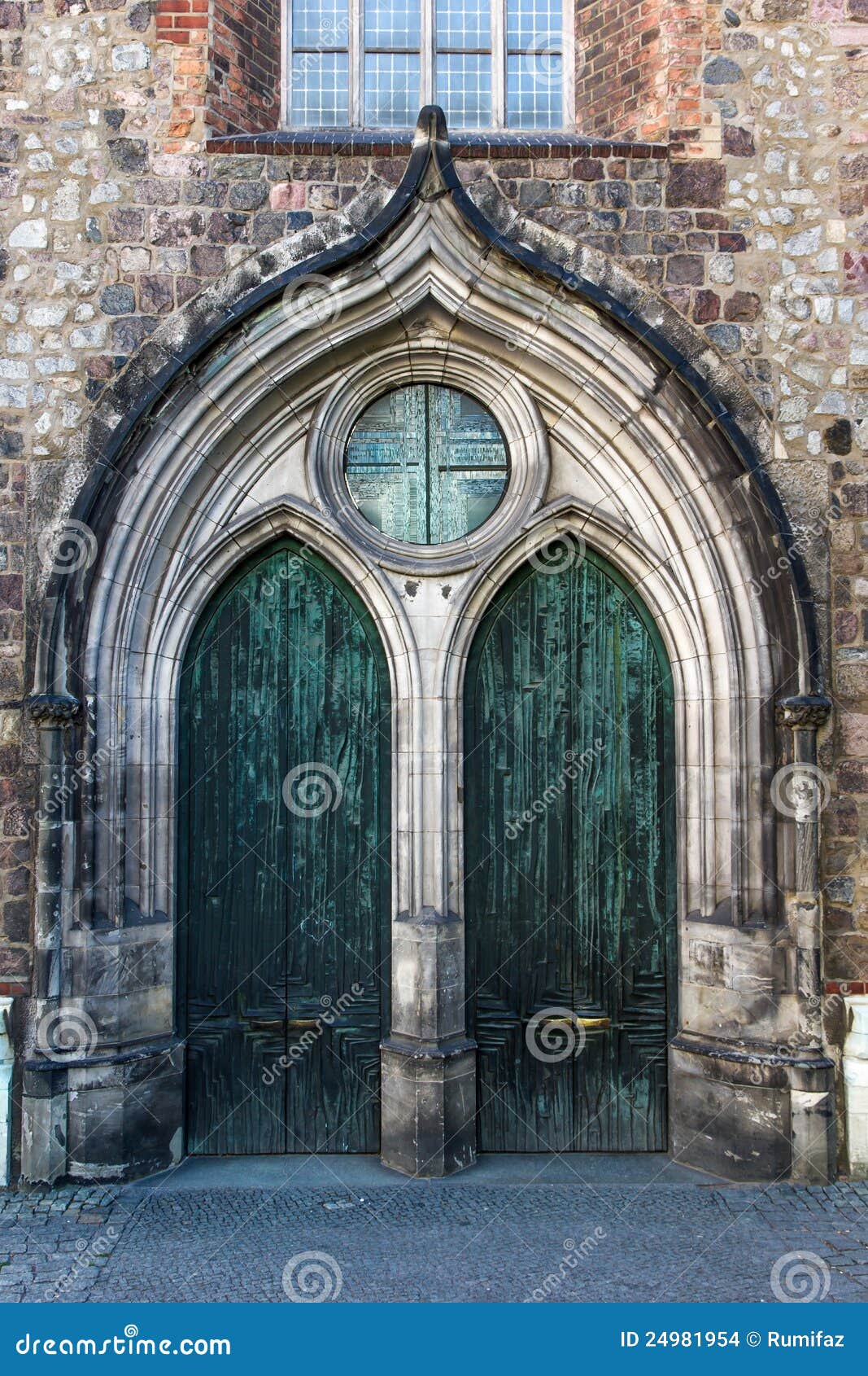 Church gate stock photo. Image of gothic, inside, berlin - 24981954