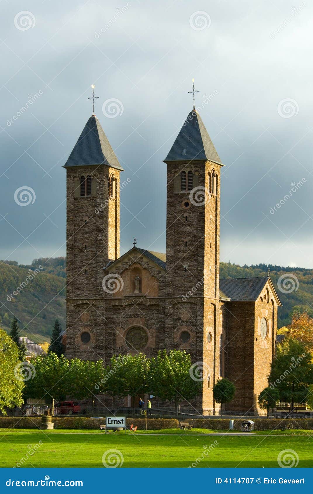Church in germany stock image. Image of environment, bright - 4114707