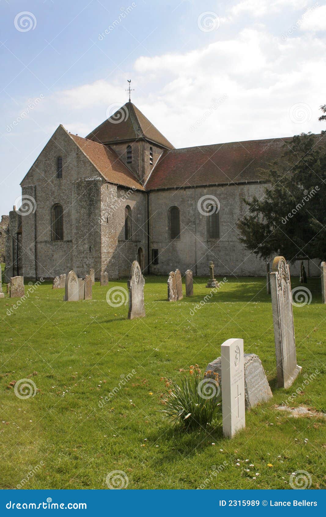 Church And Graveyard Picture. Image: 2315989