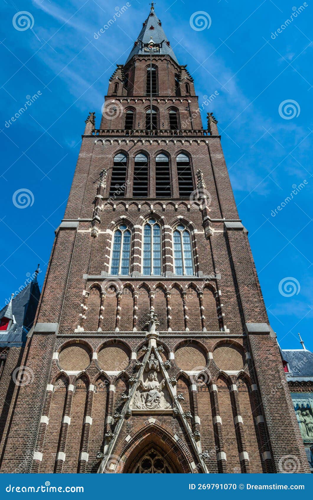 Church in the Hague, the Netherlands Stock Photo - Image of dutch ...