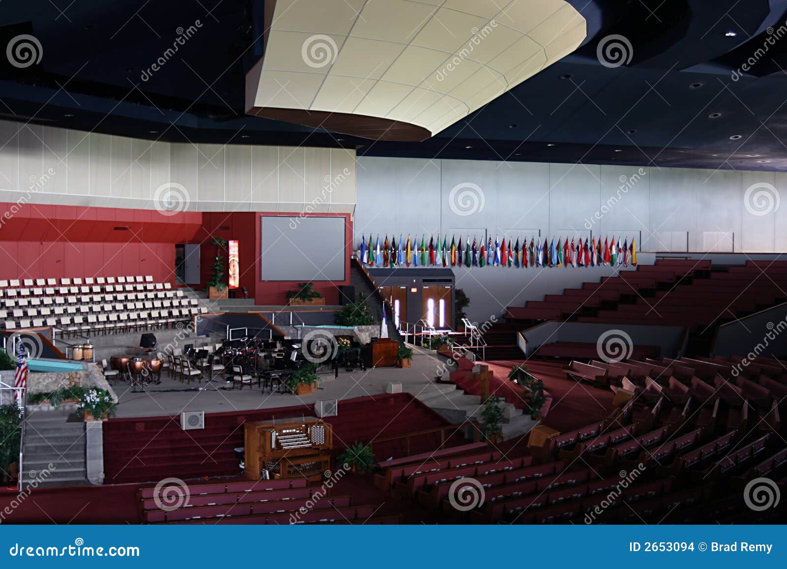 Church hall stock photo. Image of hall, auditorium, chairs - 2653094