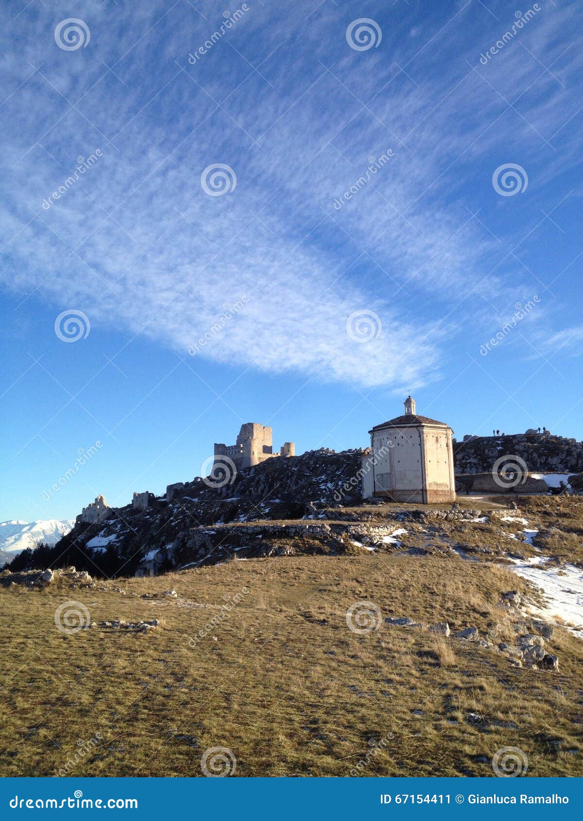 Church Hill stock image. Image of hill, clouds, church - 67154411