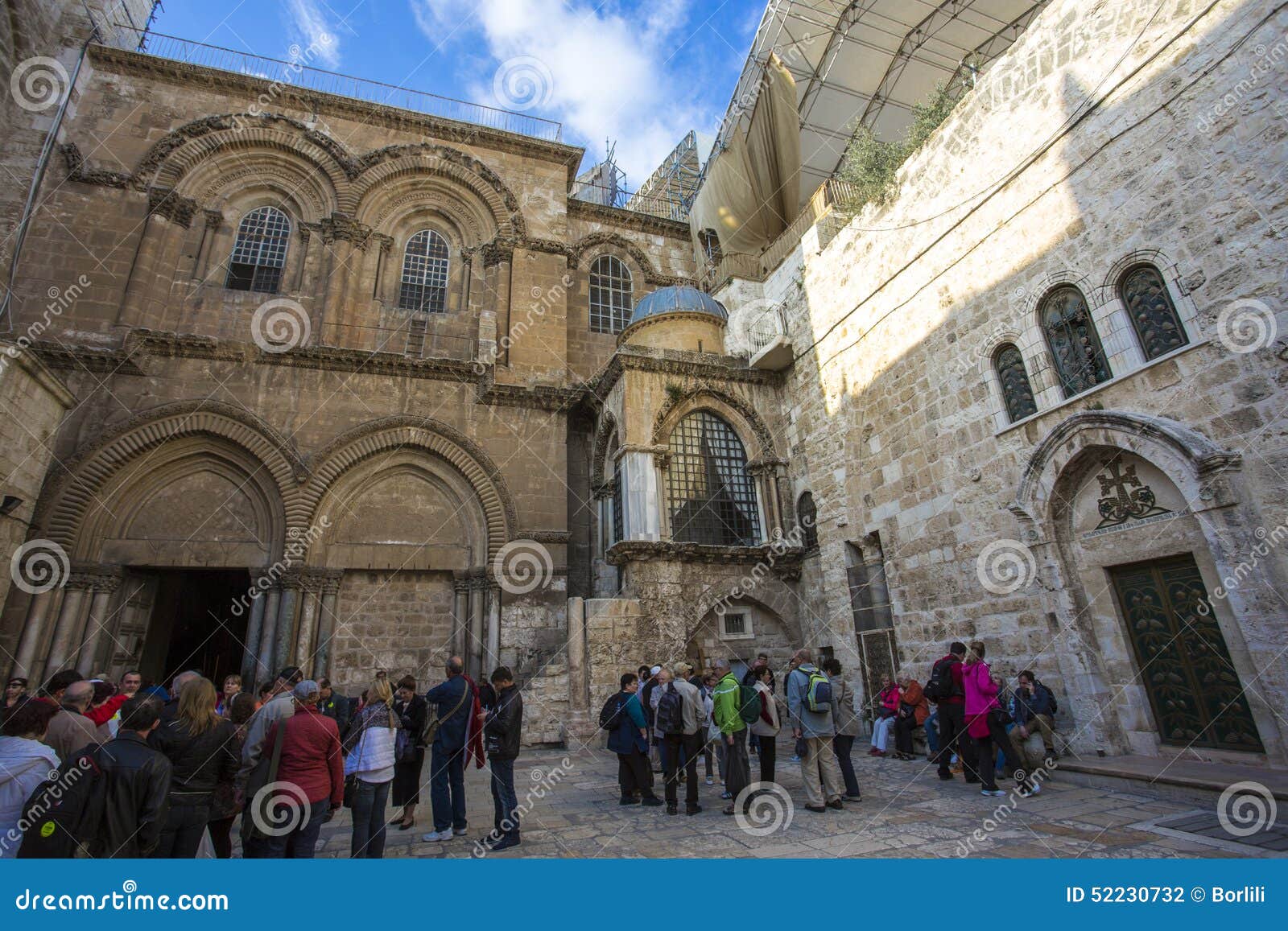 Church of the Holy Sepulcher Editorial Photography - Image of column ...