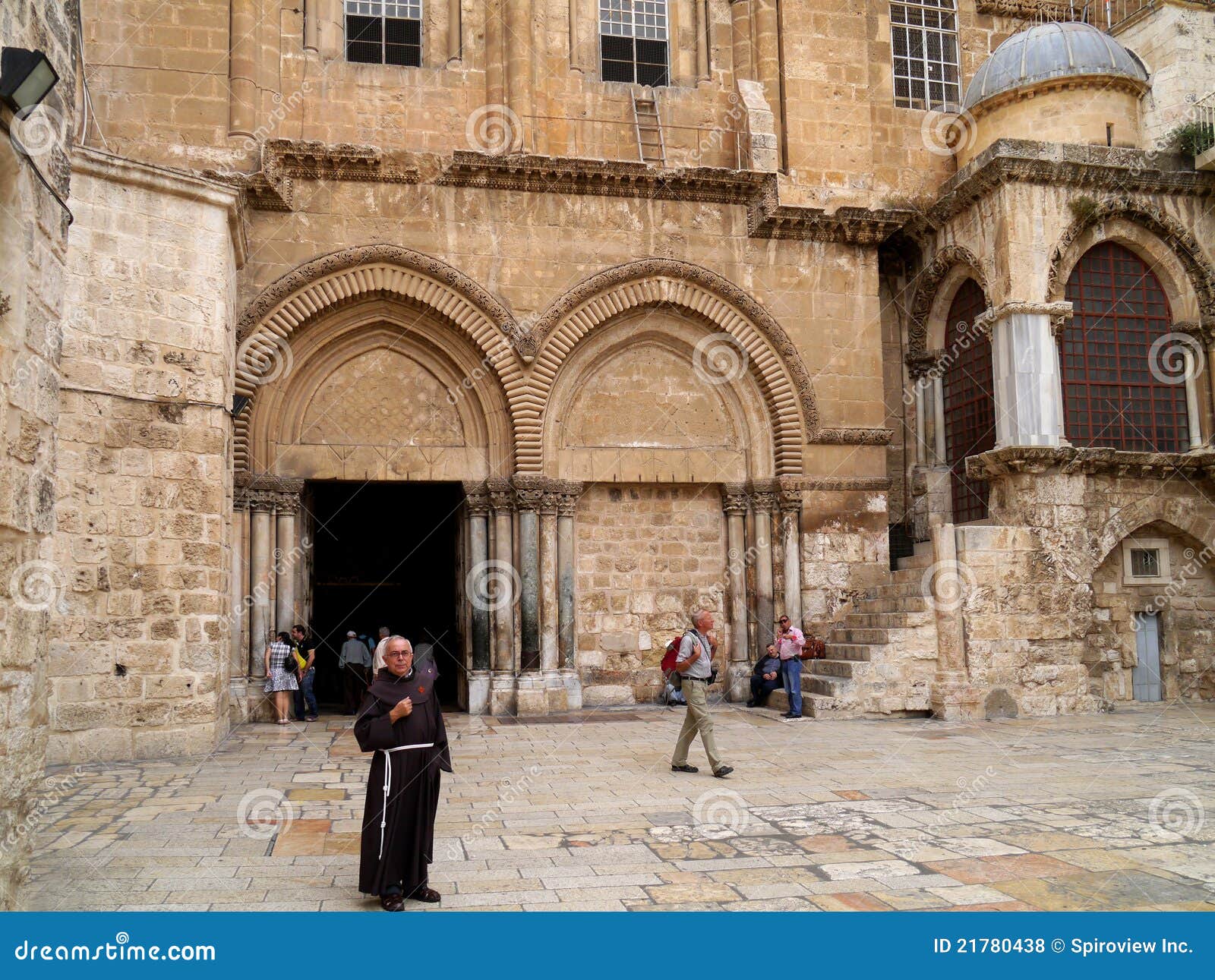 Church Of The Holy Sepulchre, Jerusalem Editorial Image | CartoonDealer ...