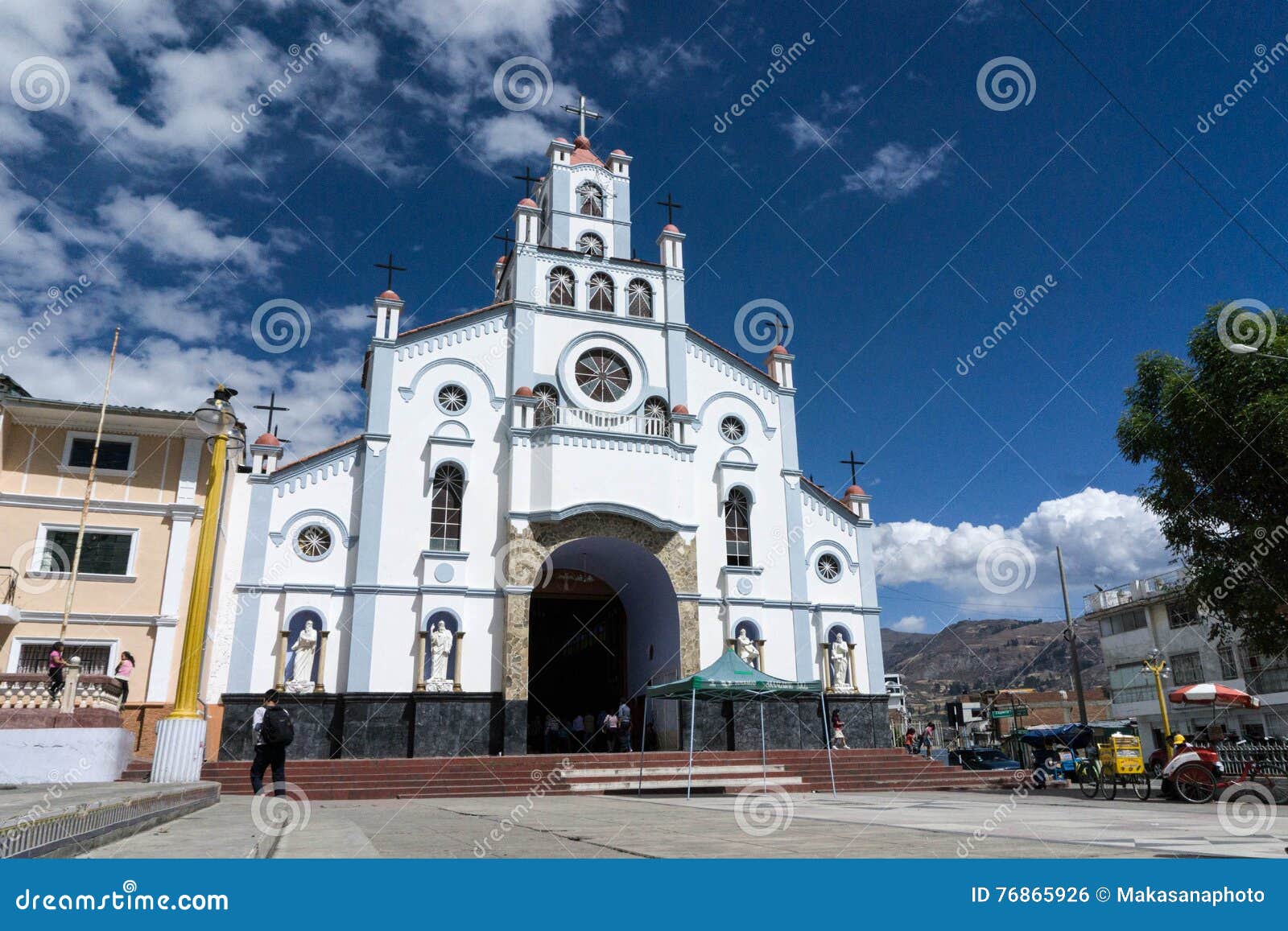 Church in Huaraz editorial photo. Image of pray, worship - 76865926