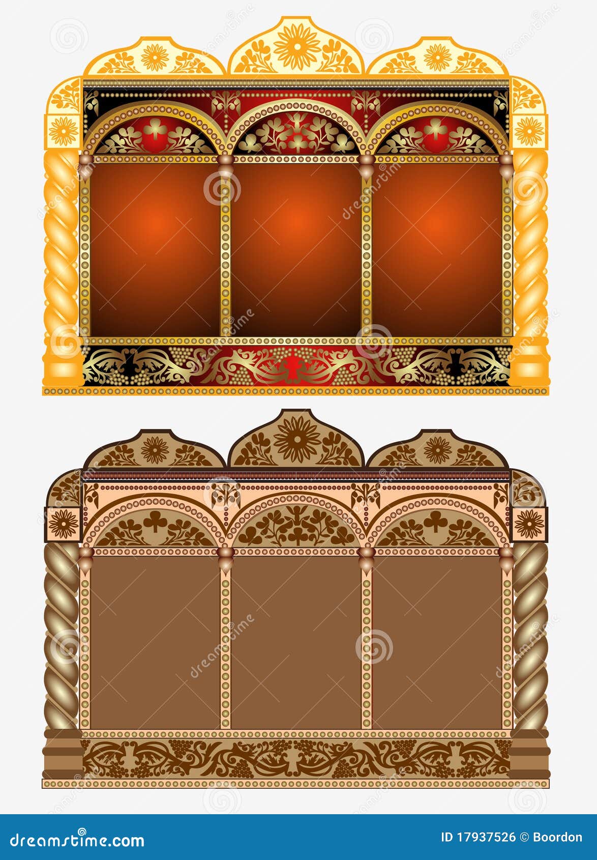 Church icon frame pattern stock vector. Illustration of grape - 17937526