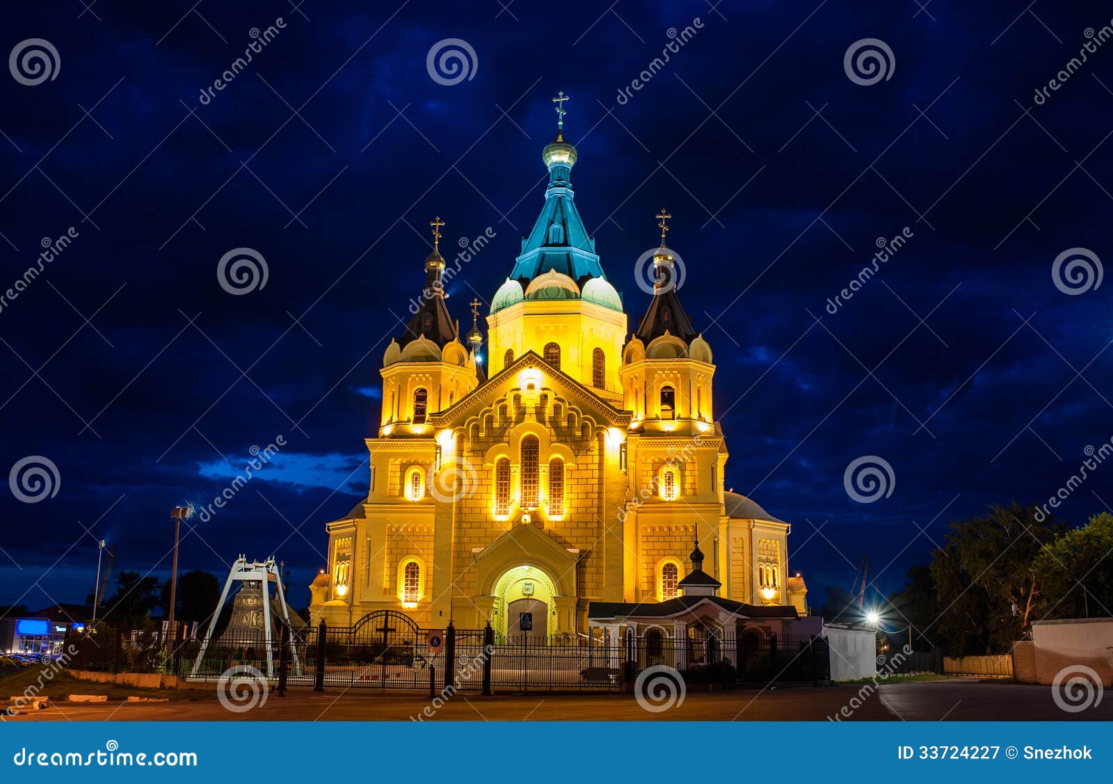 Church stock image. Image of bell, faith, dome, illumination - 33724227