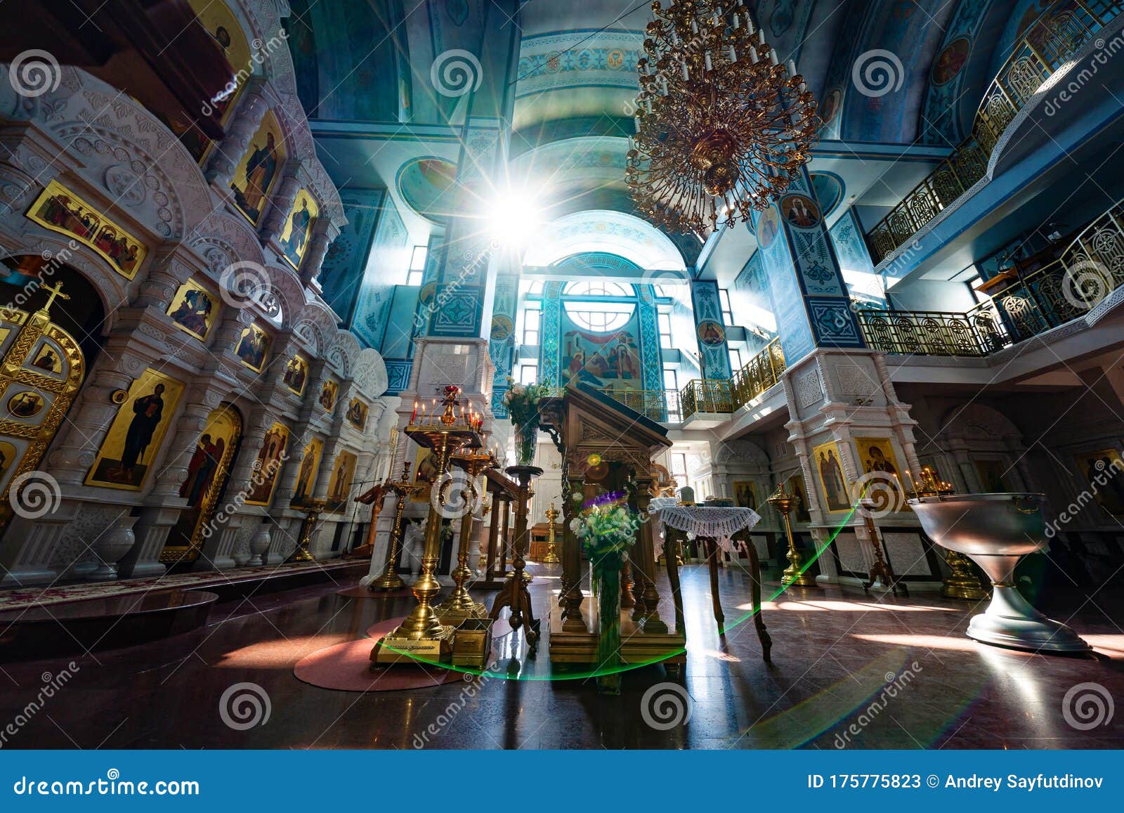 Church Inside is Empty during. Rituals and Faith Stock Image - Image of ...