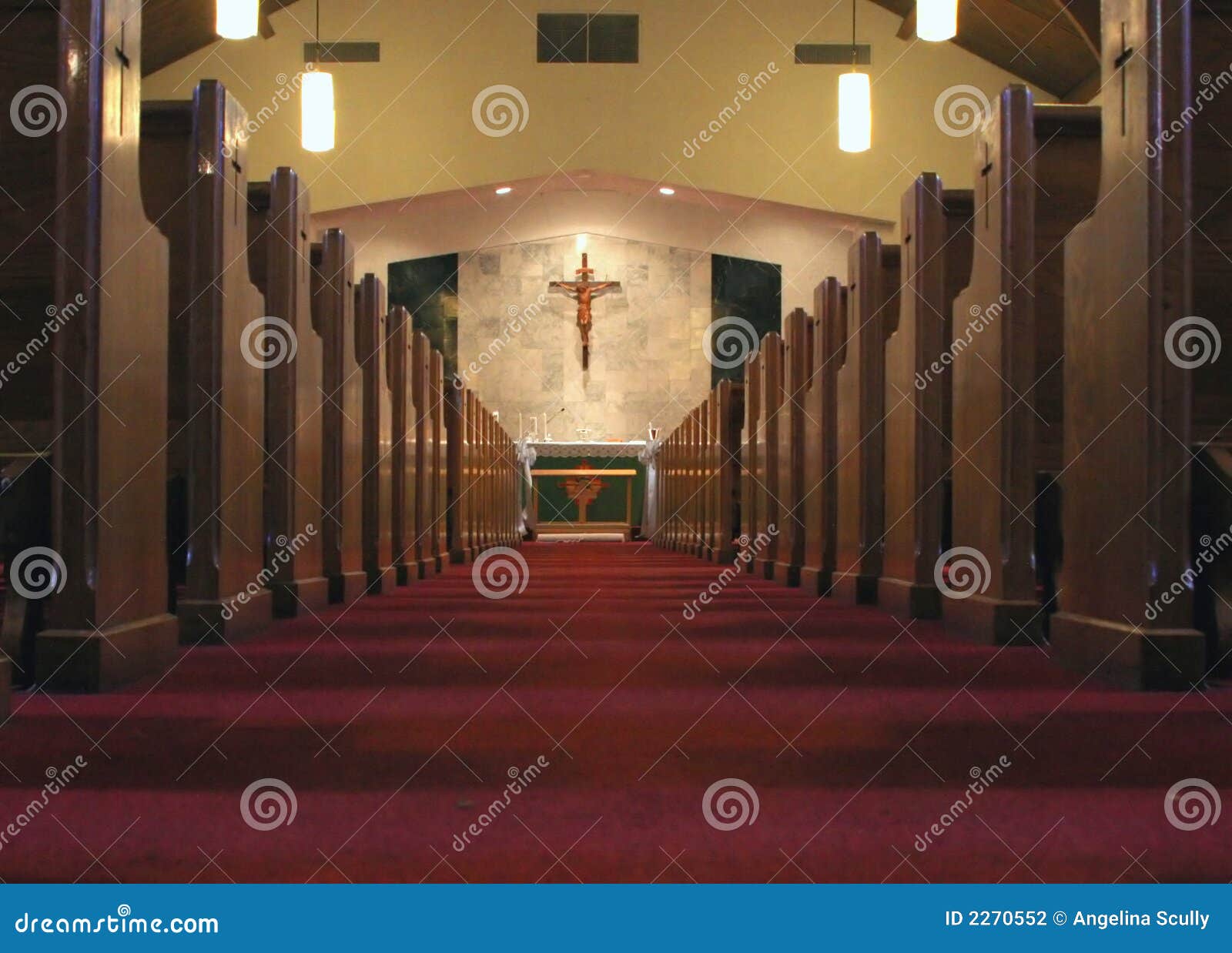 Church Interior stock photo. Image of confirmation, interior - 2270552