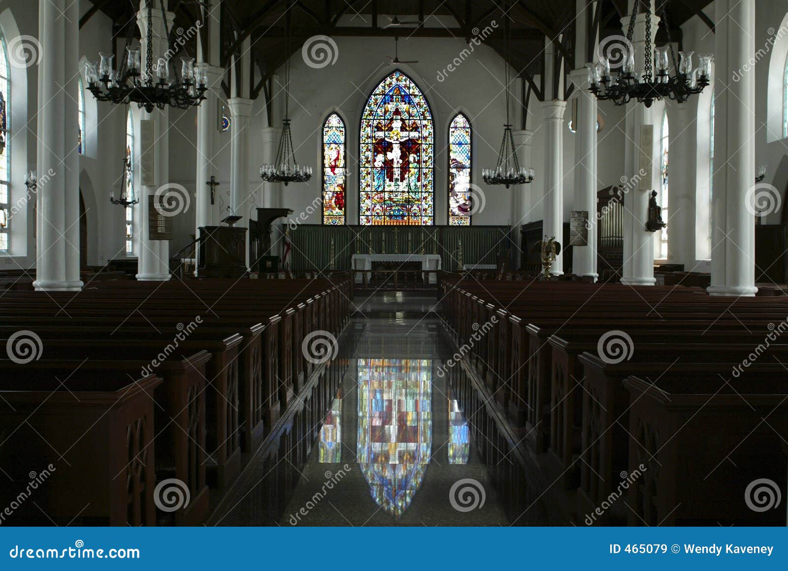 Church Interior stock image. Image of religion, faith, crucifix - 465079