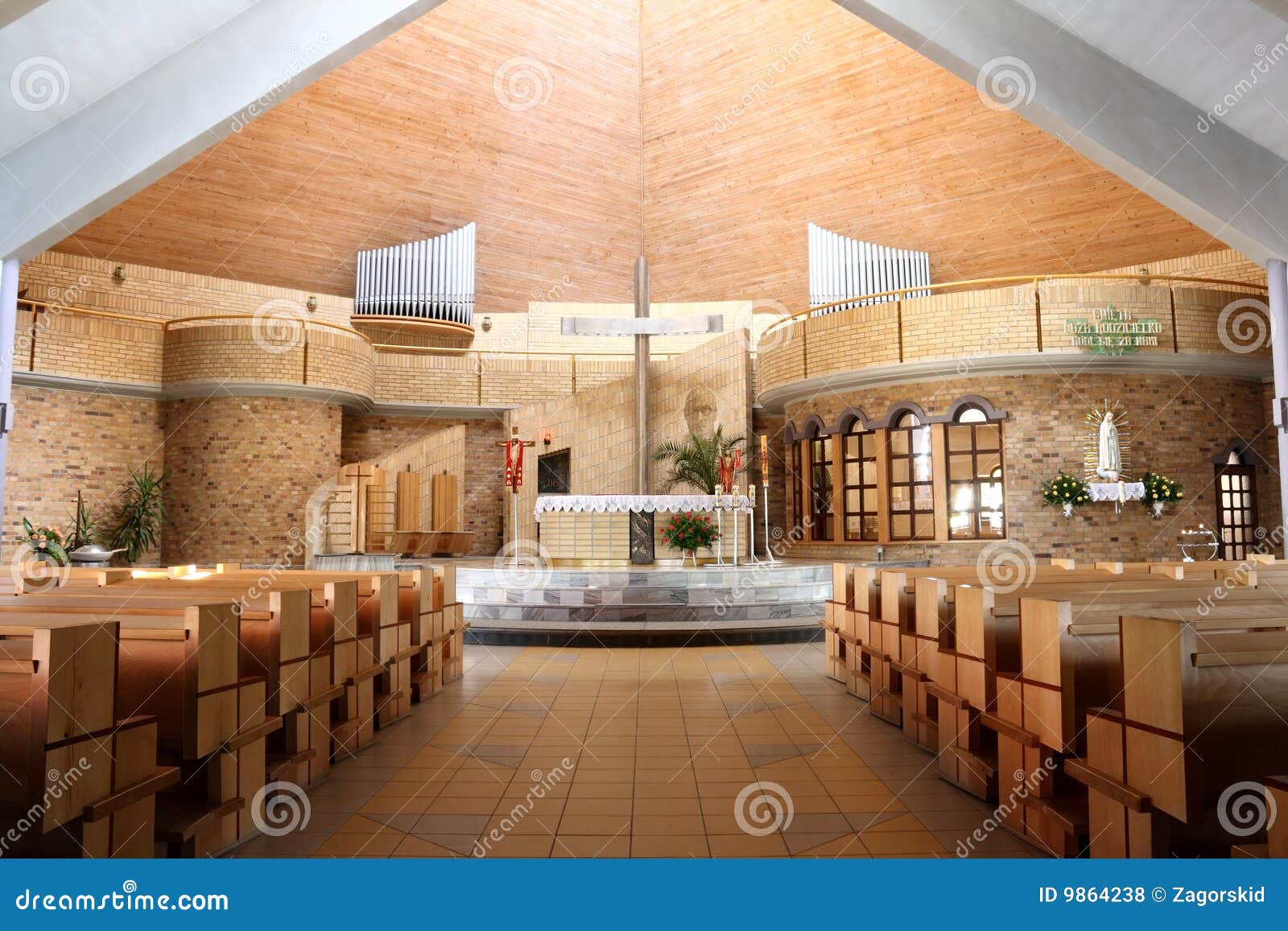 Church interior editorial stock photo. Image of church - 9864238