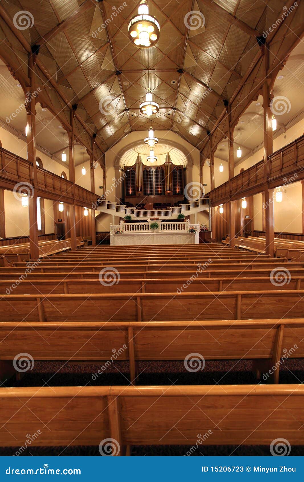 Church Internal editorial stock photo. Image of corner - 15206723