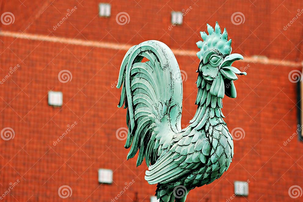 Church Iron Rooster stock image. Image of scenic, urban - 1247539