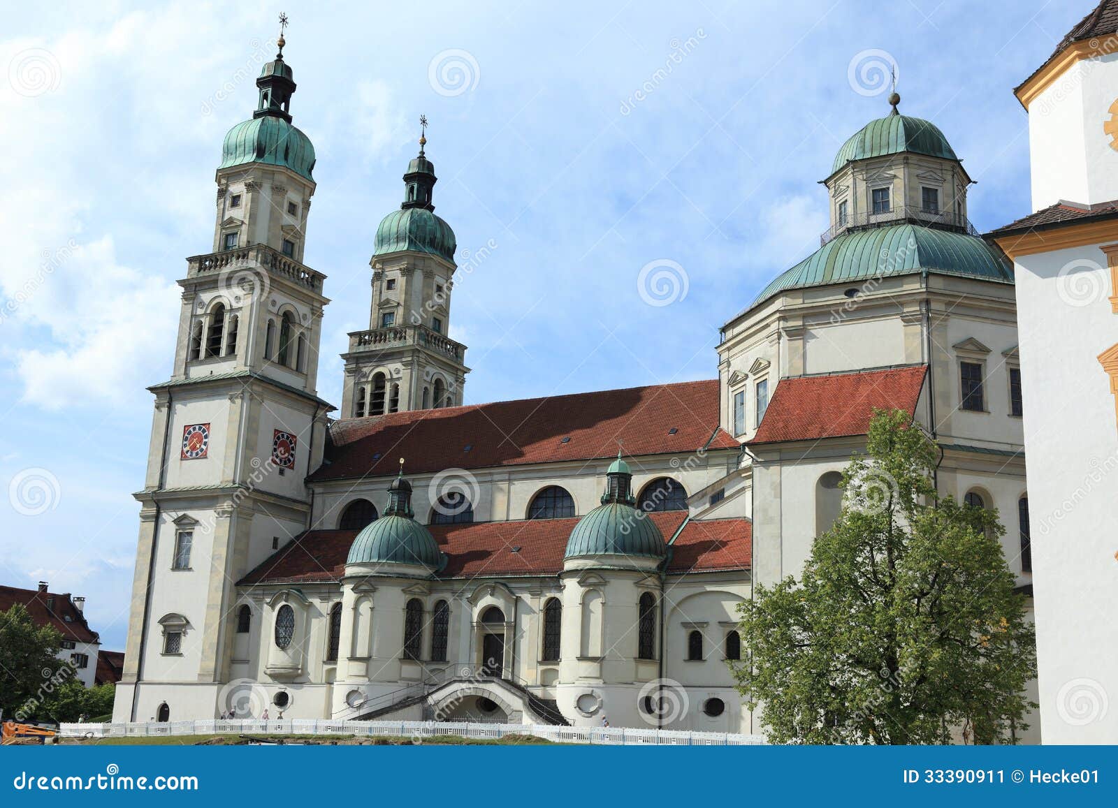 Church in Kempten Germany stock image. Image of catholic - 33390911