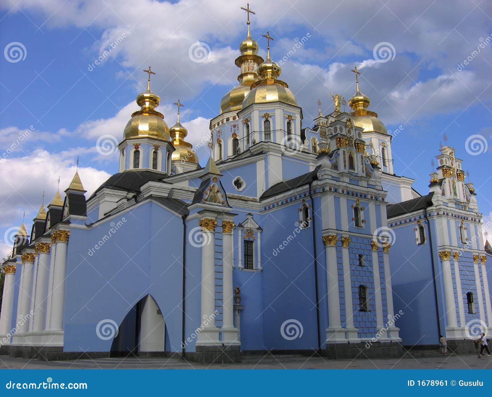 Church in Kiev stock image. Image of gold, tourist, ukraine - 1678961